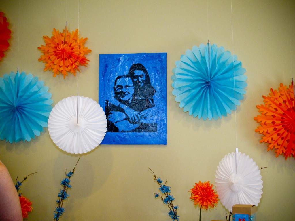 Kissing Fish Bridal Shower: Couples Collage – 11 Cupcakes